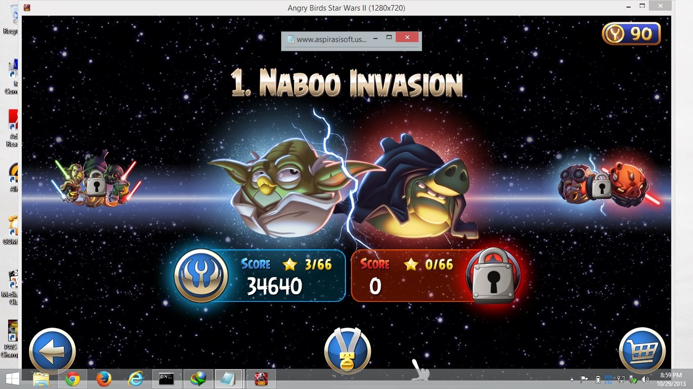 Angry birds star wars 2 qr codes - Flexviewer