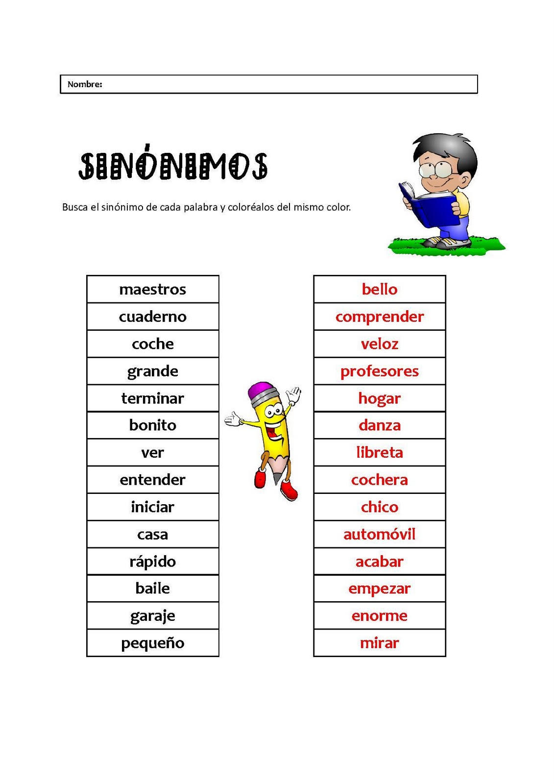 Conocer Sinónimo