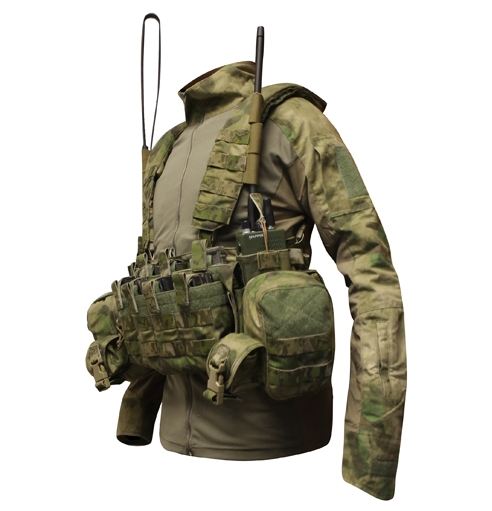 OPS ENHANCED COMBAT CHEST RIG IN A-TACS FG: OPS ENHANCED COMBAT CHEST RIG