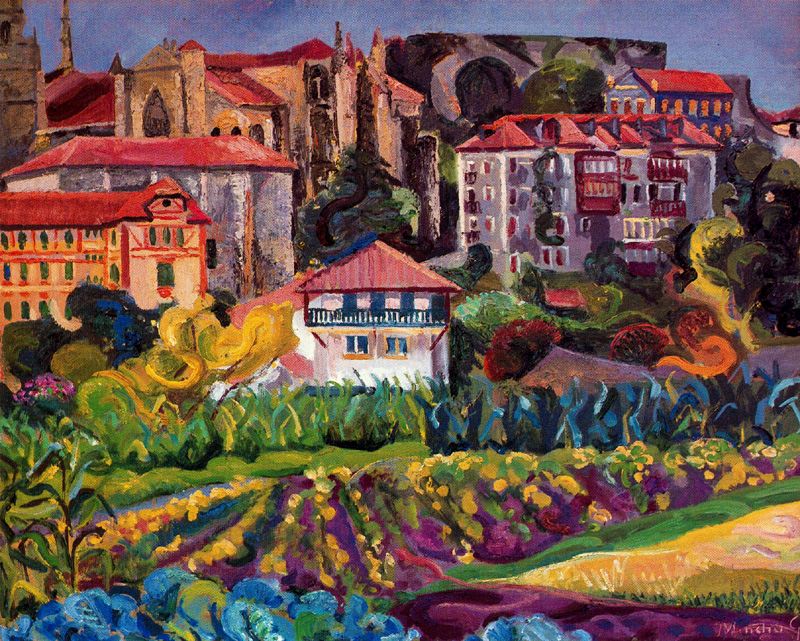 alegría y color: LA ALEGRÍA Y EL COLOR DE MENCHU GAL