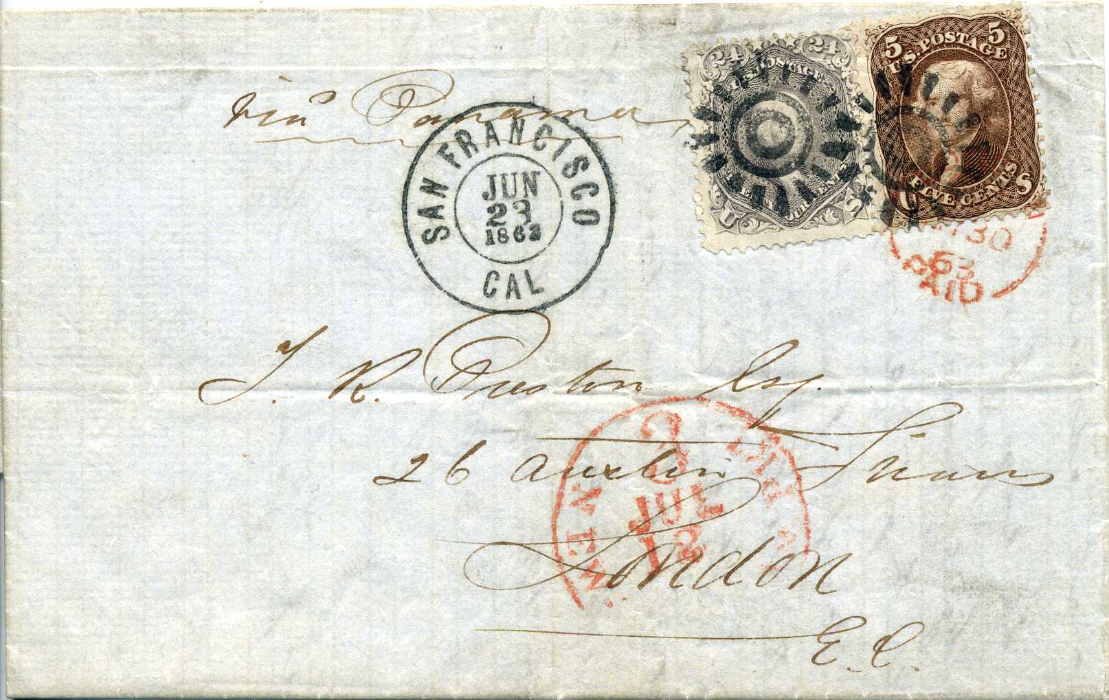 GFF Postal History: Tell 'em Where to Go - Postal History Sunday