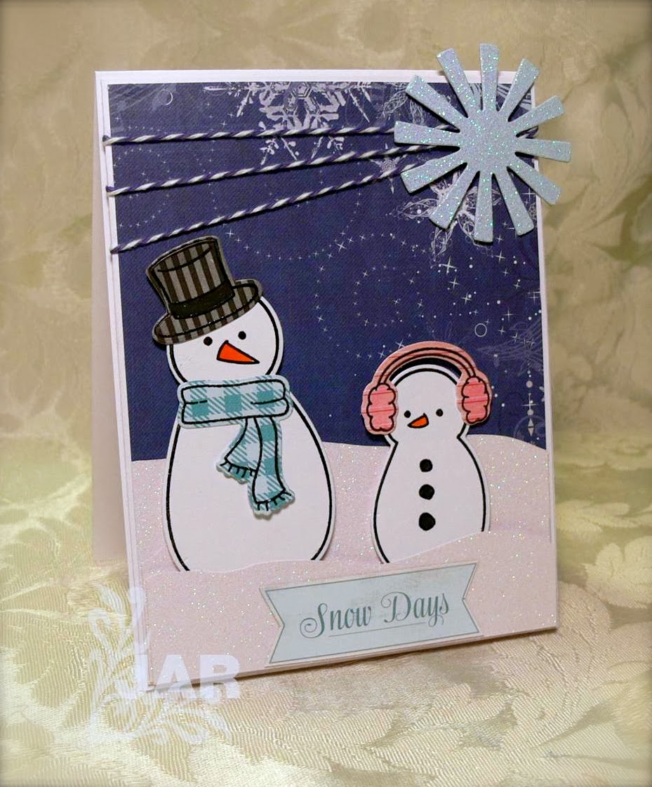 Joy in a JAR: I Love Playing Paper Snowmen Dolls!