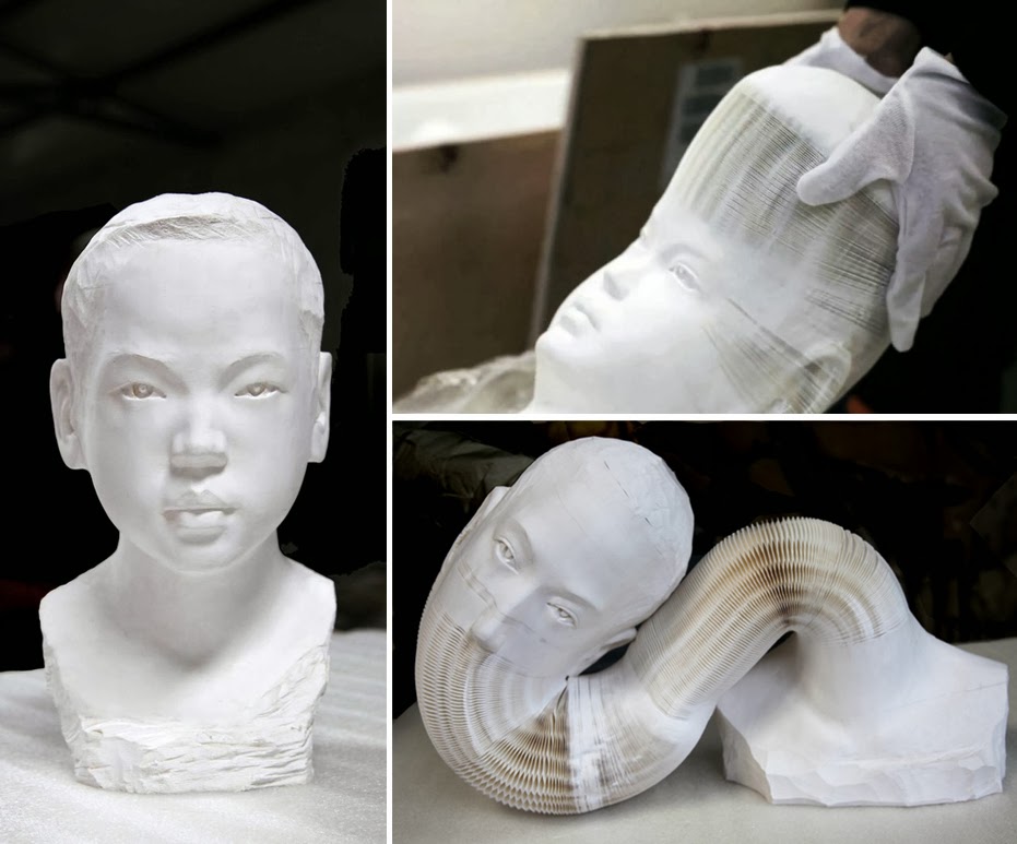 Paper Sculpture Li Hongbo at Doris Whitfield blog