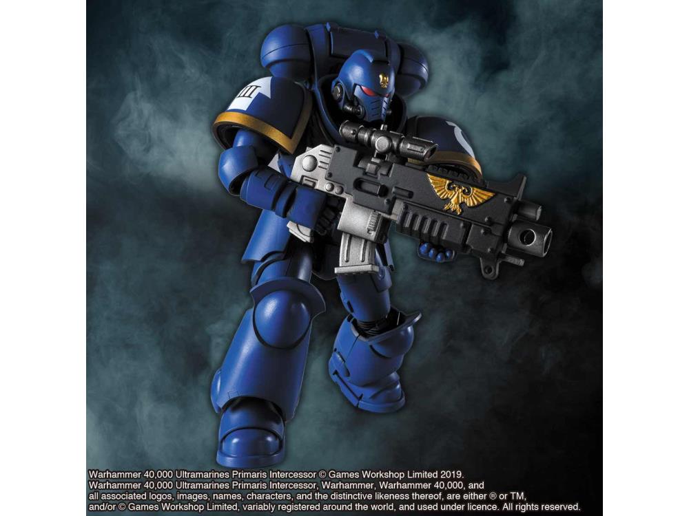 Warhammer 40,000 - Primaris Space Marine Mark X Tacticus armour (Bandai)