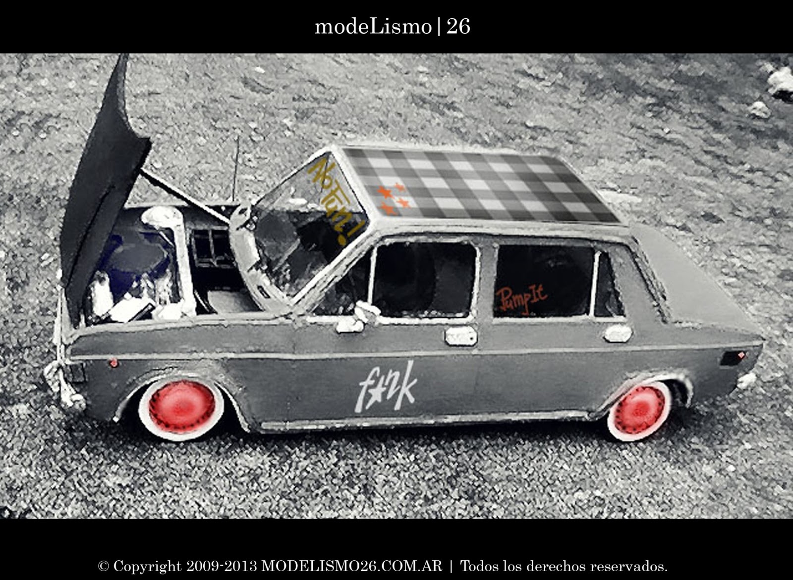 M o d e L i s m o 26: Fiat 128 | Rat Rod