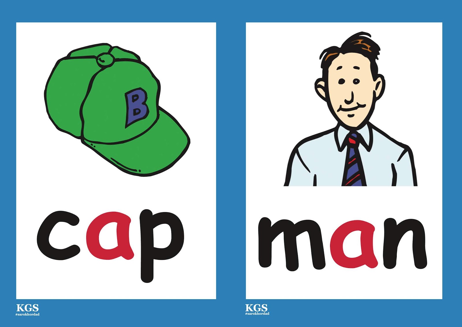 Kurd Genius School: Grade 1 Flash Cards