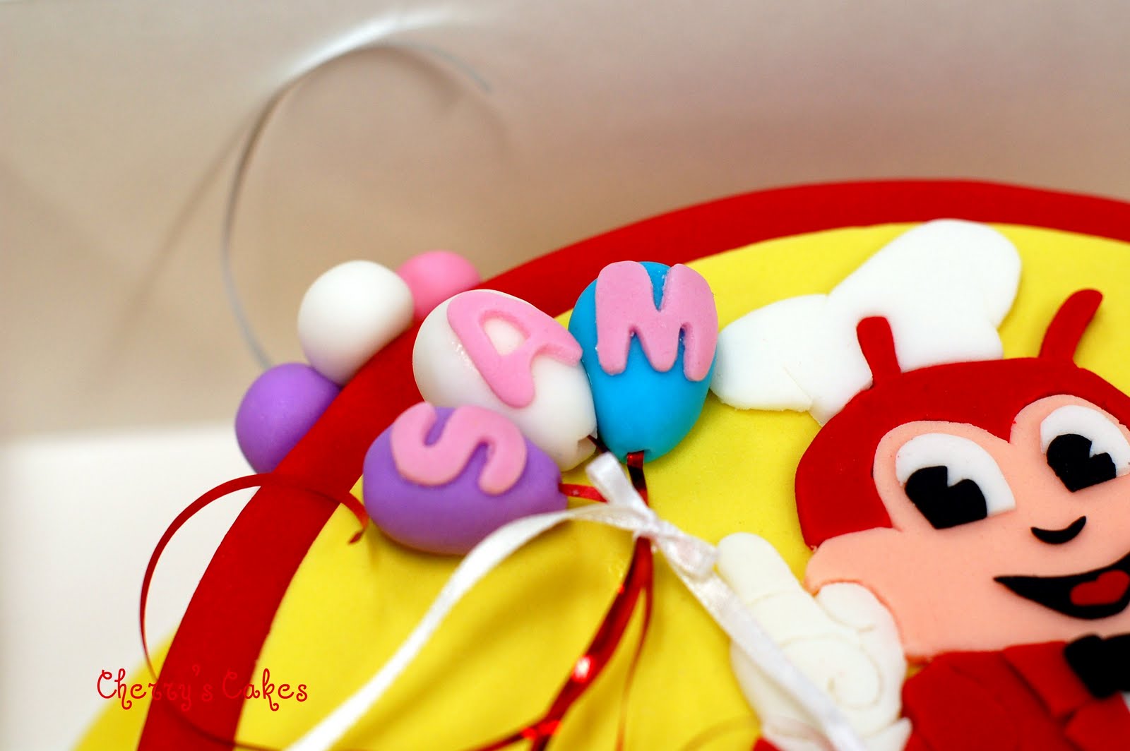 Cherry's Cakes: Jollibee Cake for Sam's 5th
