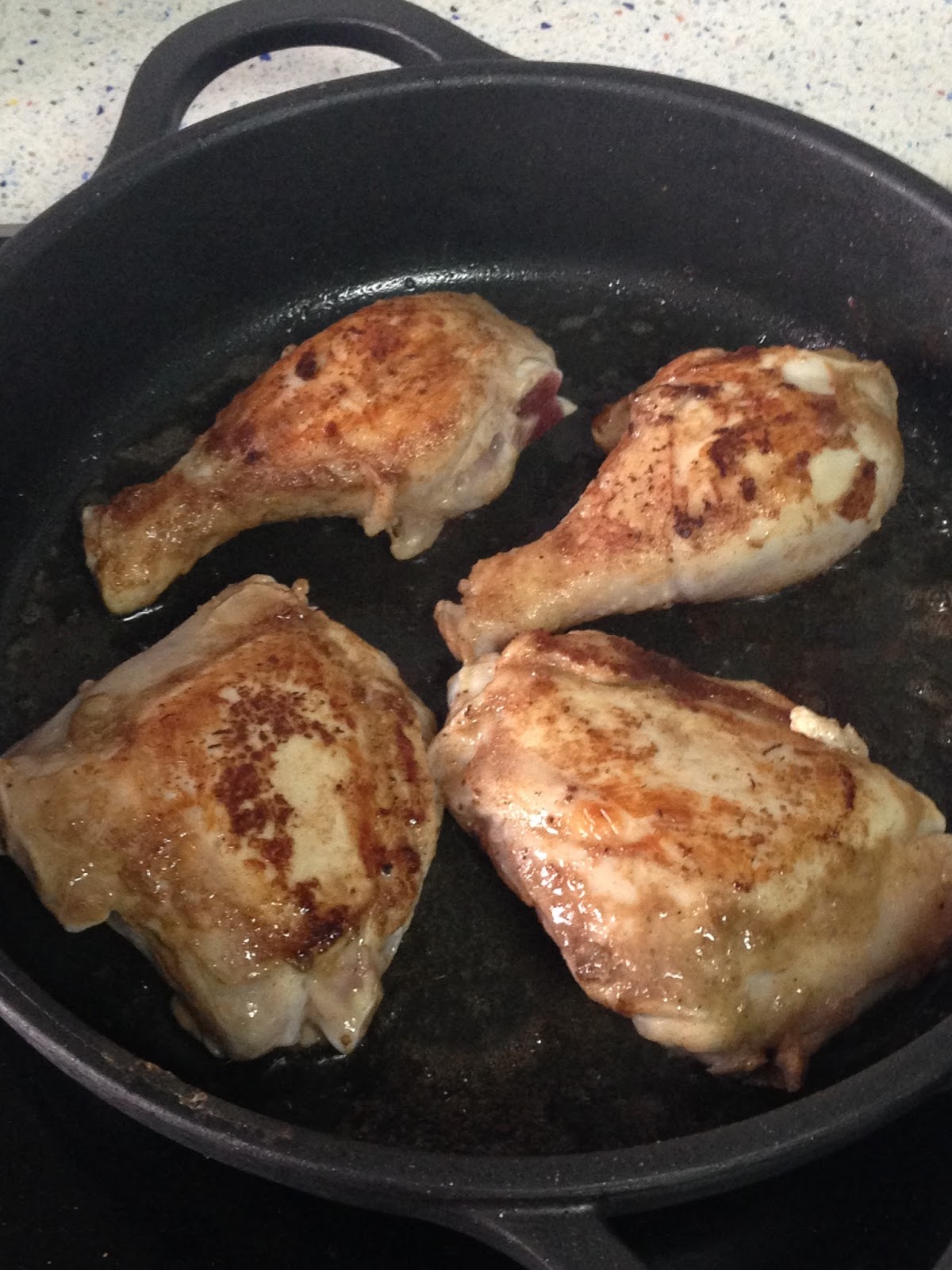 Blue Cuisine: Pollo con naranja y mostaza