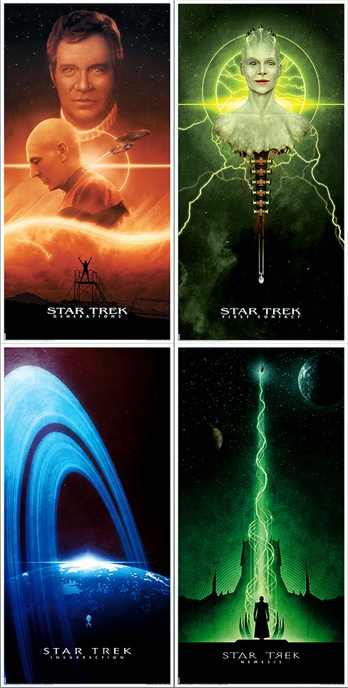 INSIDE THE ROCK POSTER FRAME BLOG: Star Trek The Next Generation Movie ...