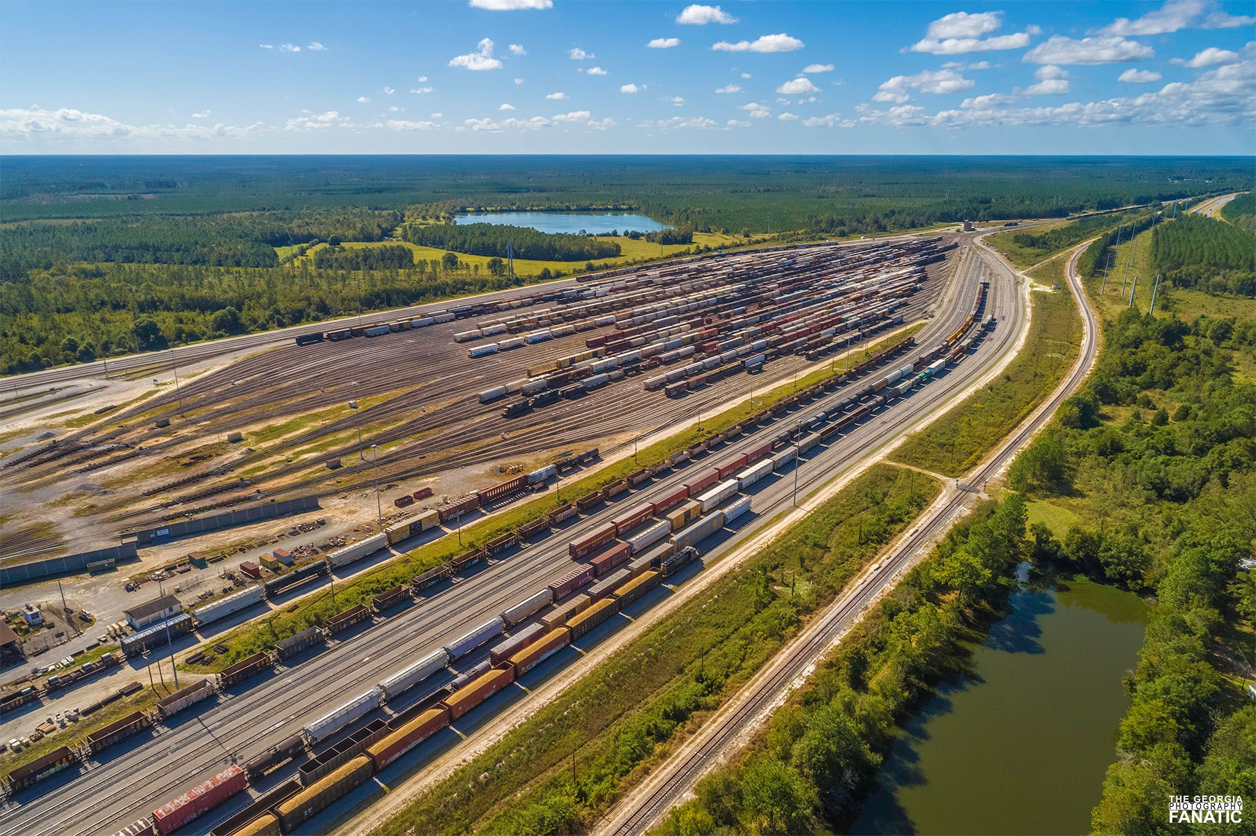 Towns and Nature: Waycross, GA: CSX/Atlantic Coast Line Rice Railyard