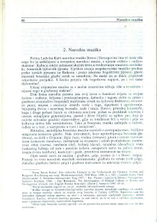 SEVDALINKE: Narodna muzika. U: Smail Balić: Kultura Bošnjaka ...