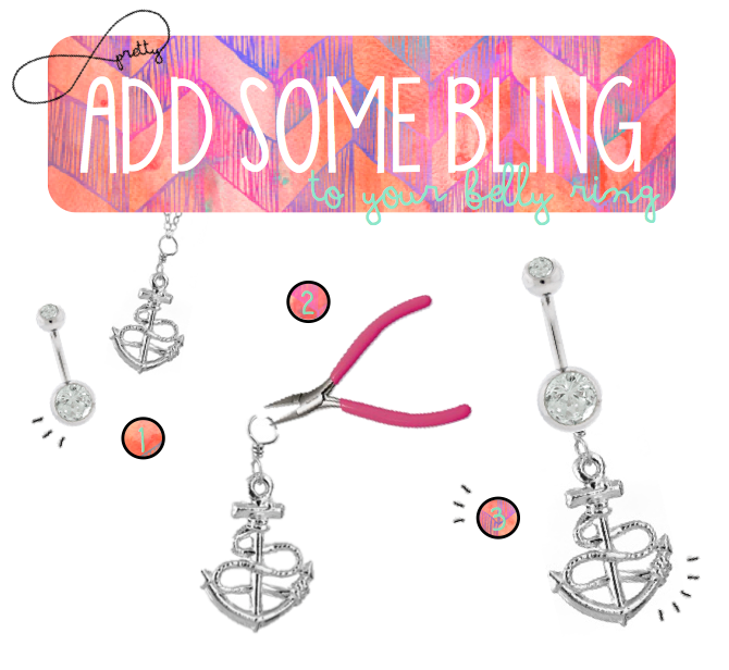 Infinite Pretty: Add Some Bling to your Belly Ring