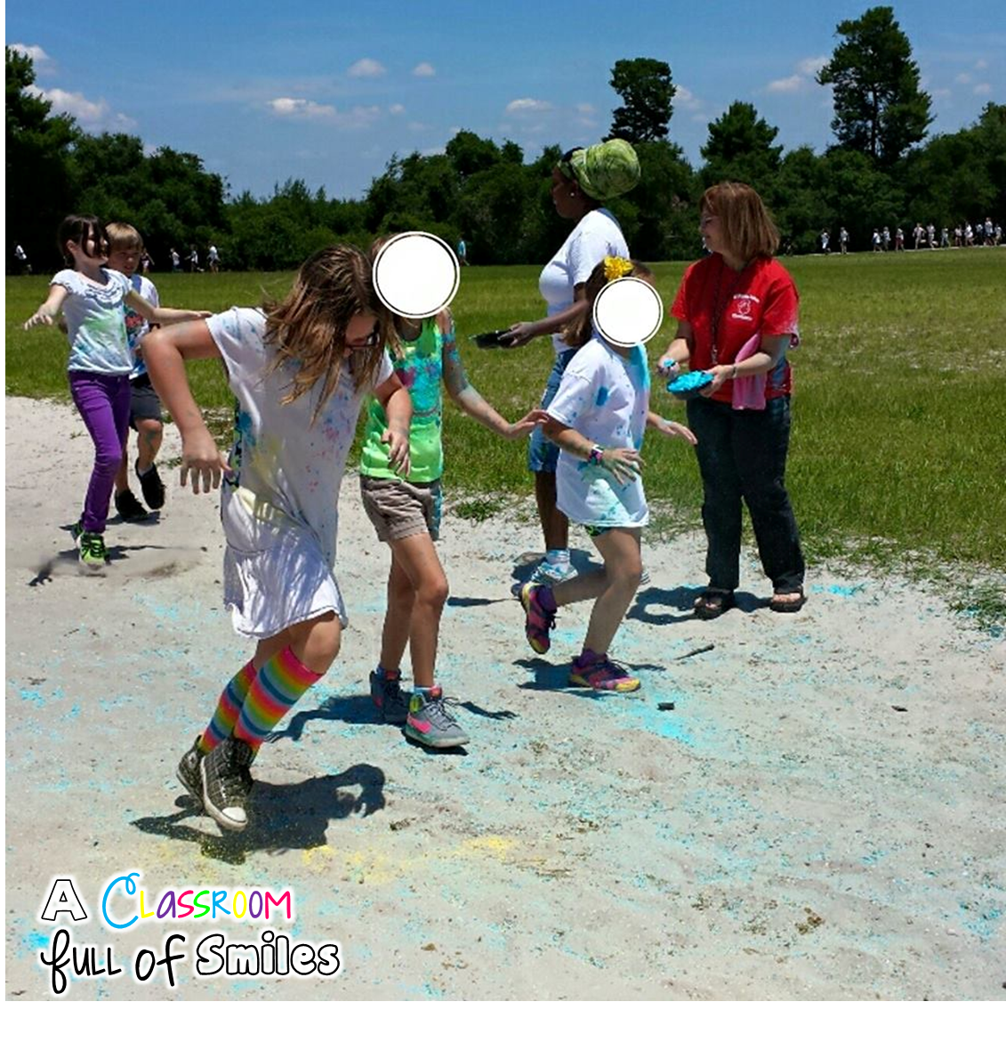 A Classroom Full of Smiles: How To Host a School Color Run Fundraiser