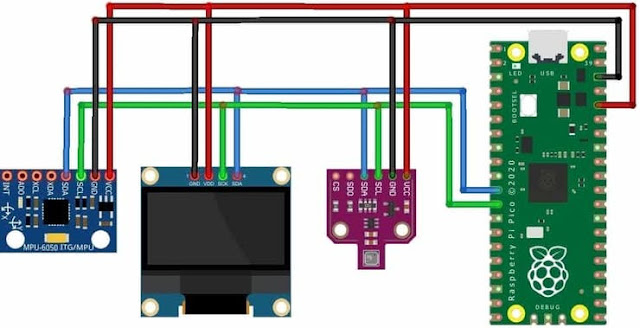 How to use I2C Pins in Raspberry Pi Pico | I2C Scanner Code - Techno Hub
