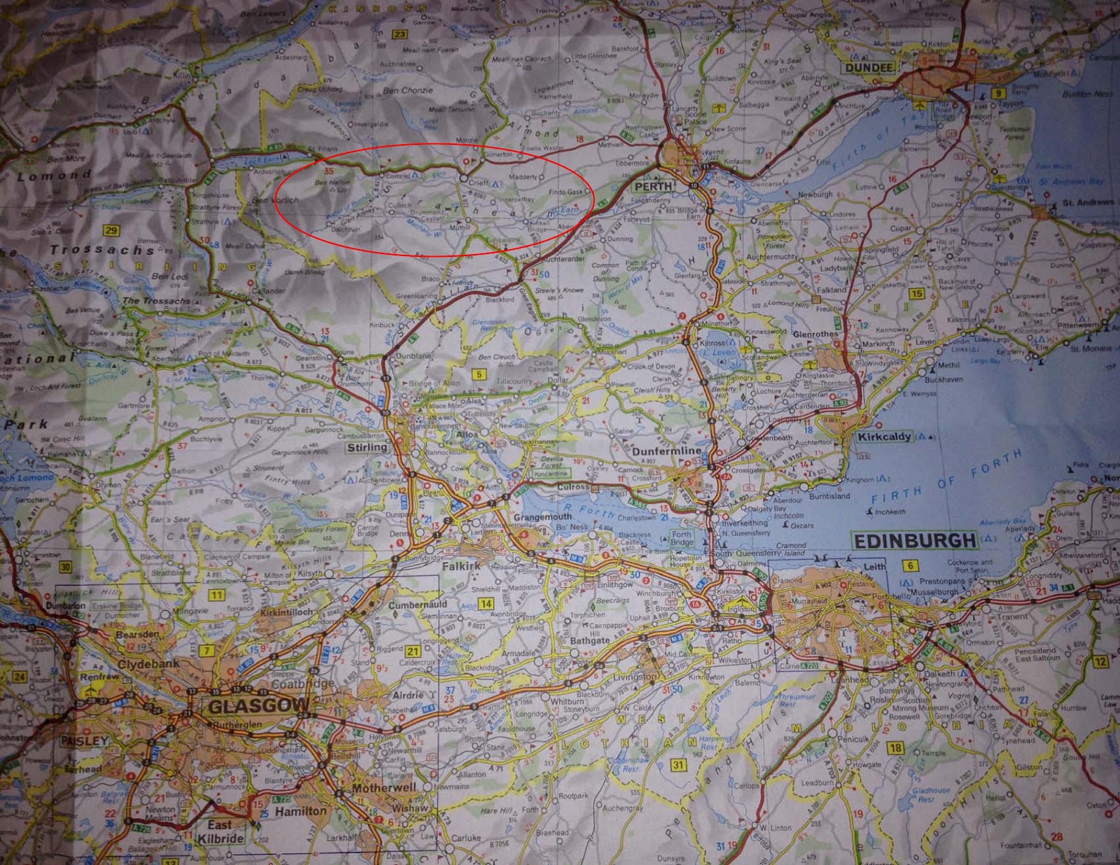 A ghrá : MAGRUDER COUNTRY: SCOTLAND'S PERTHSHIRE