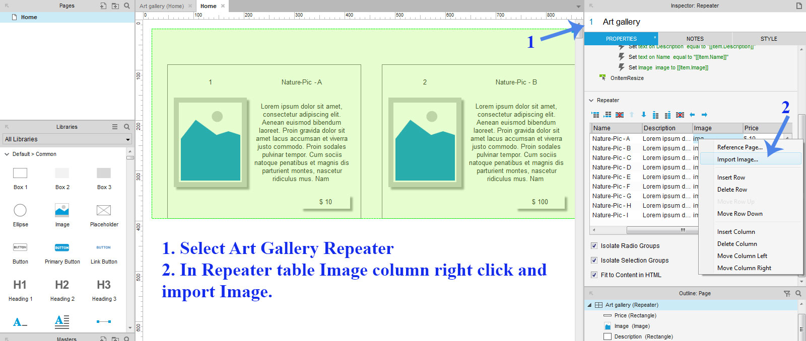 UI/UX Design: Pagination