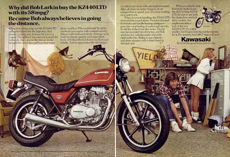 26 Vintage Motorcycle Ads From the Seventies ~ Vintage Everyday