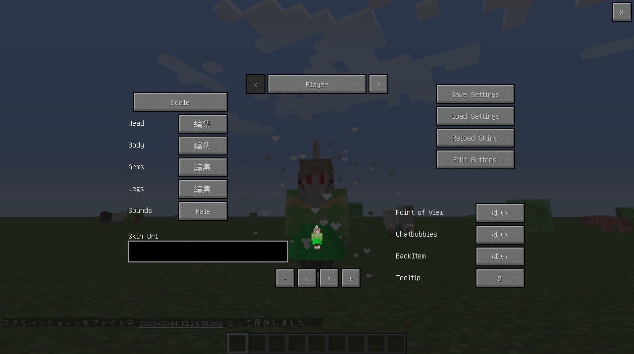 more player models の紹介