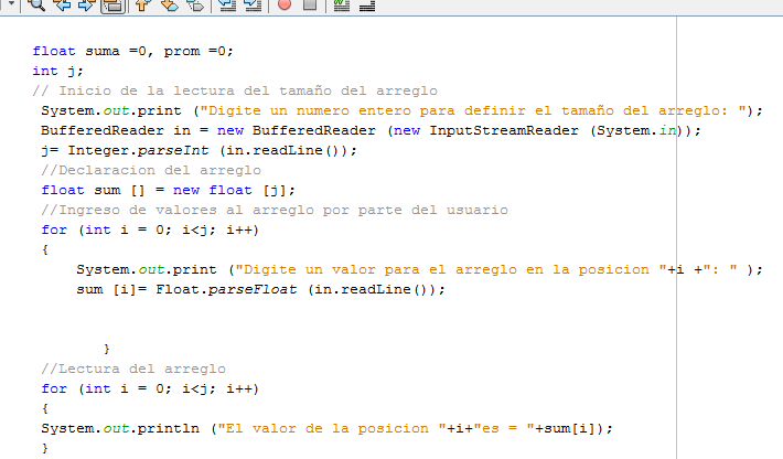 Programacion Web Java: Arreglos en Java