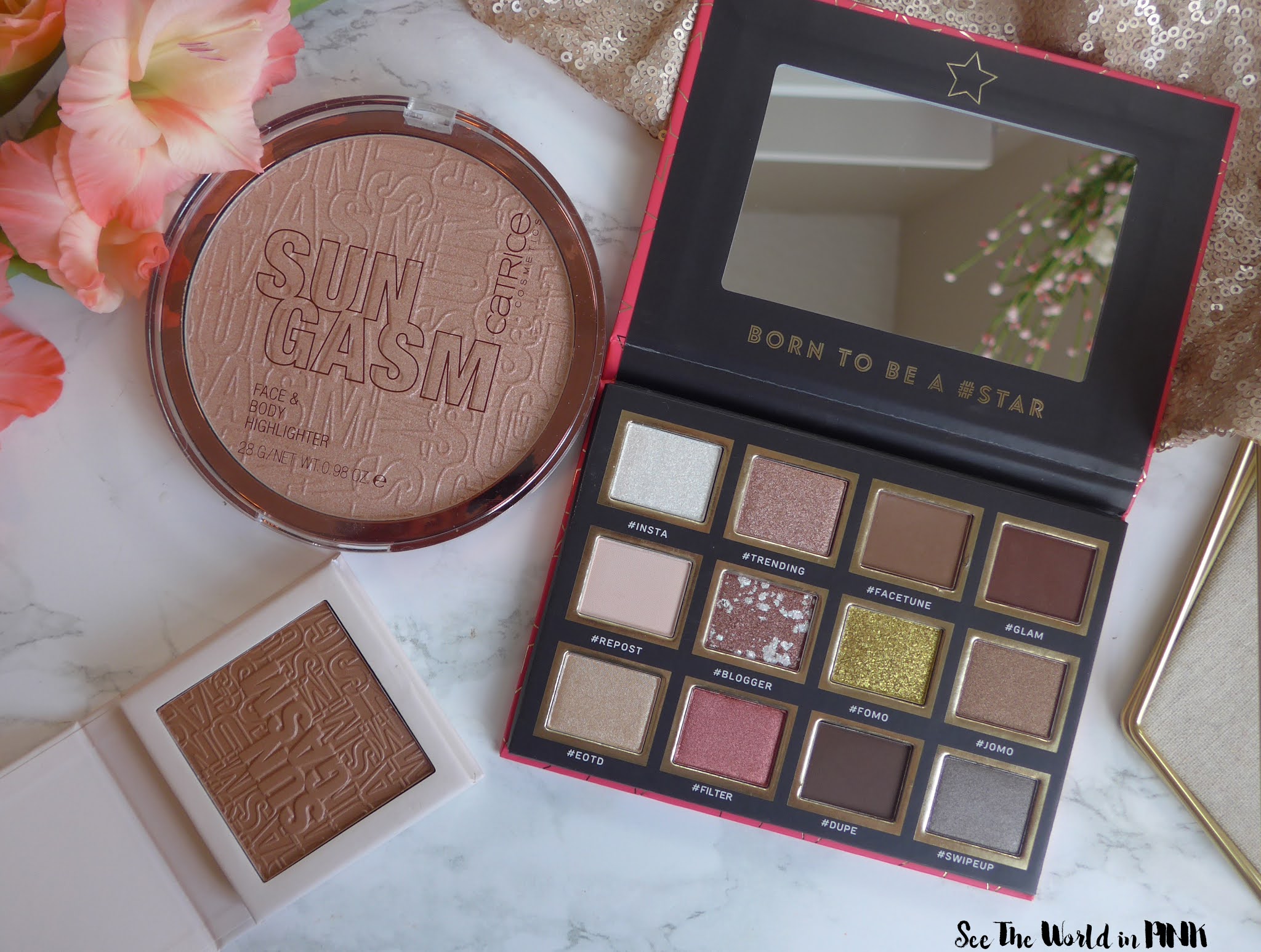 Summer Glow Makeup Look with New Catrice Products - Insta Bae Palette ...