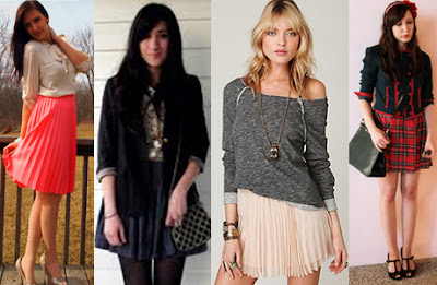 Ira Merkurius: Mengenal Gaya Paduan Rok Lipit