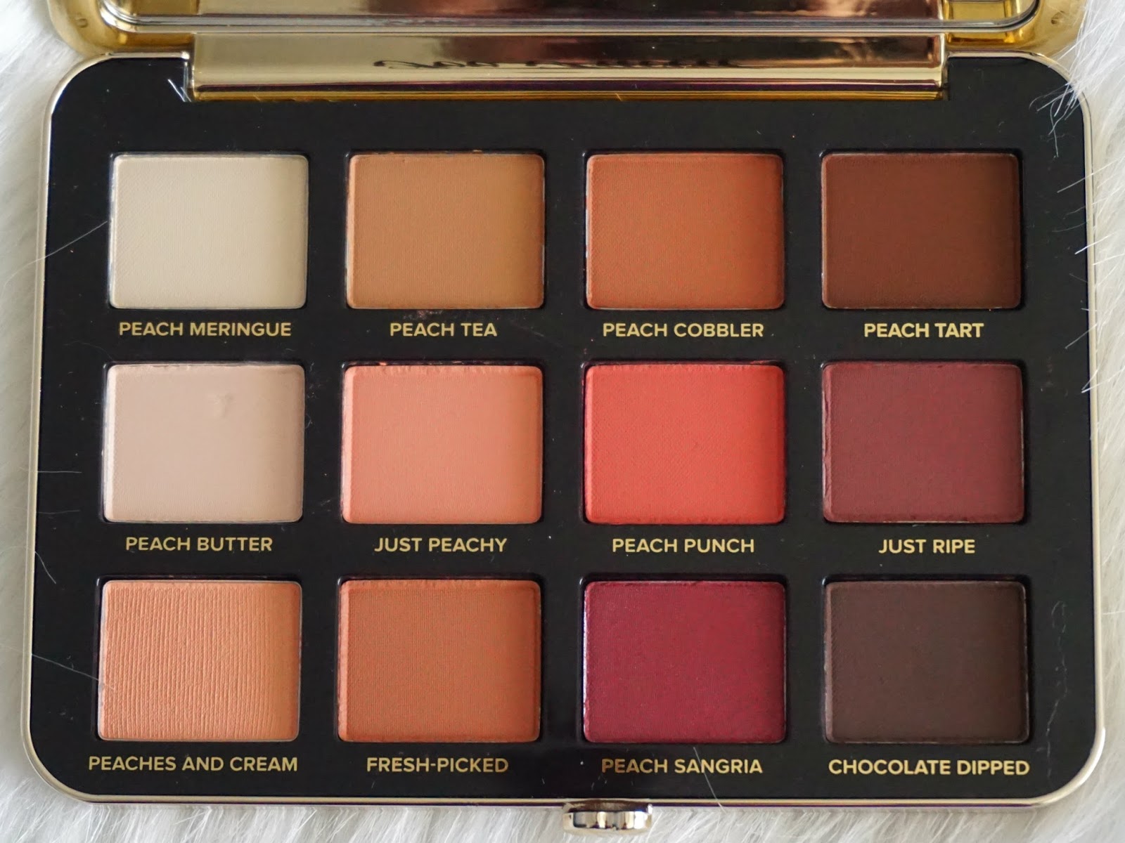 Makeup, Fashion & Royalty: Review: Too Faced Just Peachy Mattes ...
