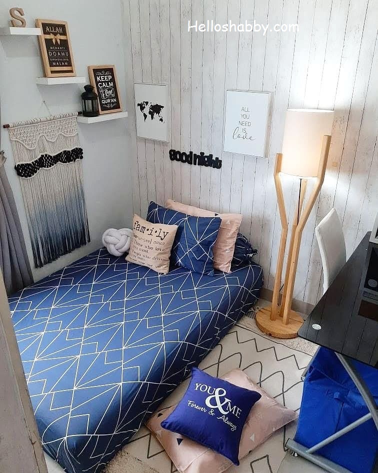 7 Inspirasi Desain Keren Untuk Kamar Ukuran 2x3 M ~ HelloShabby.com ...