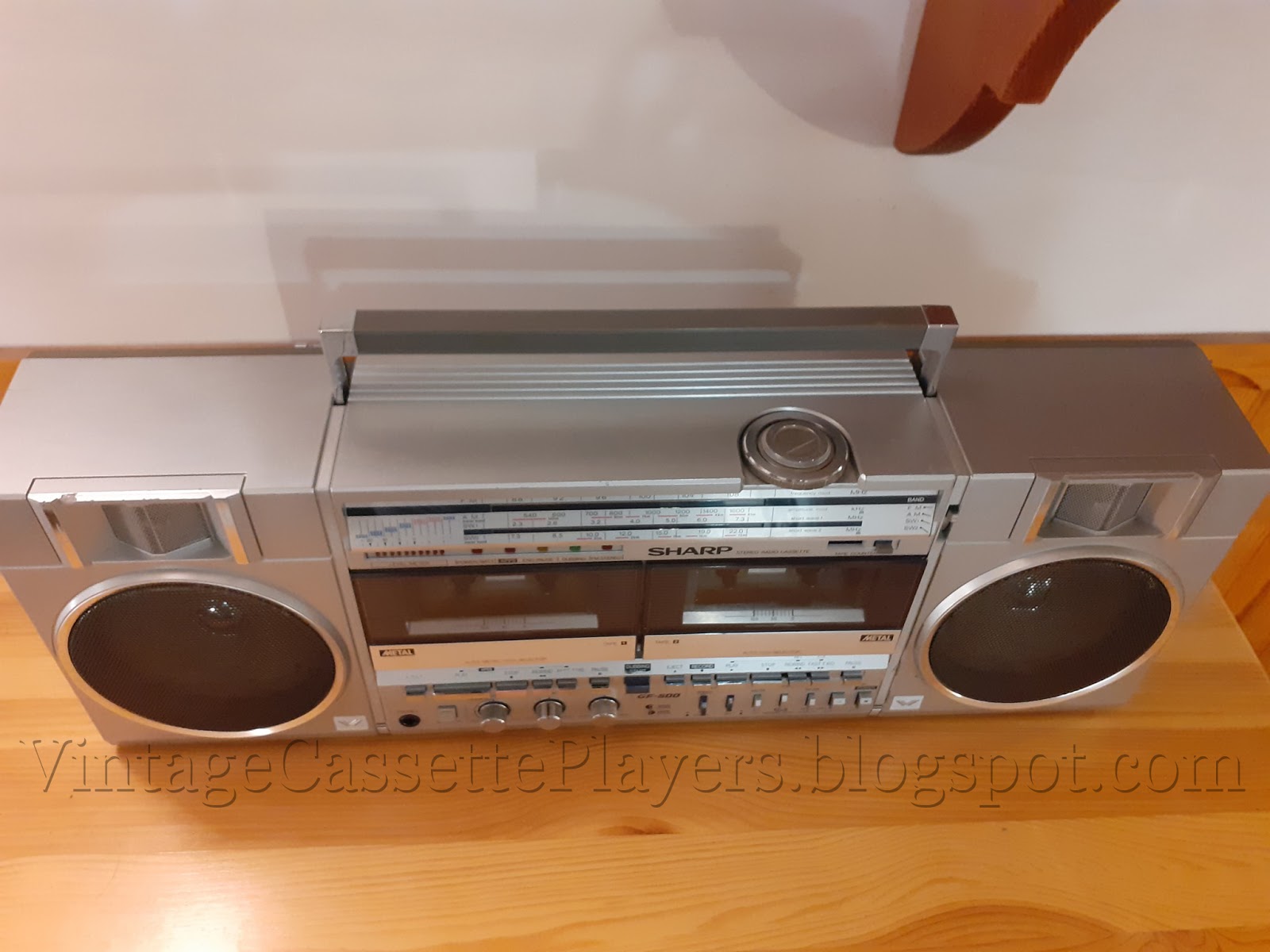 Vintage Cassette Players - Service Manuals: Sharp GF-500Z ...