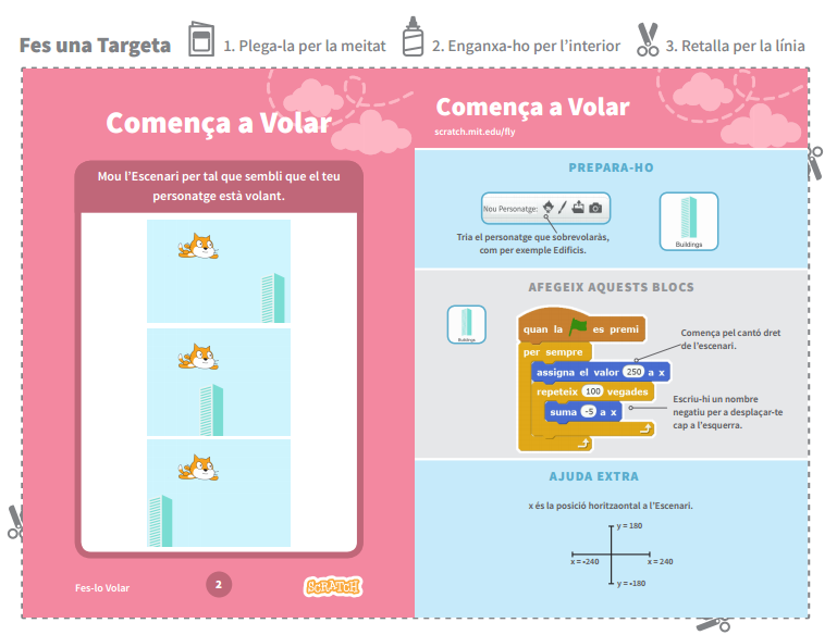 Las tarjetas de scratch