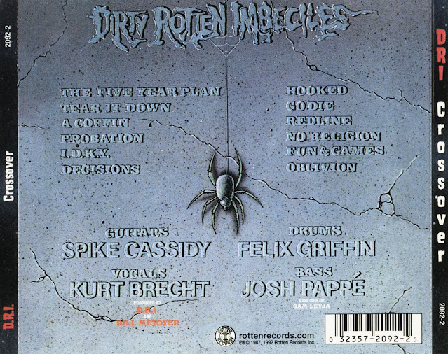 Nightmare be thy Name: D.R.I. - Crossover (1987)