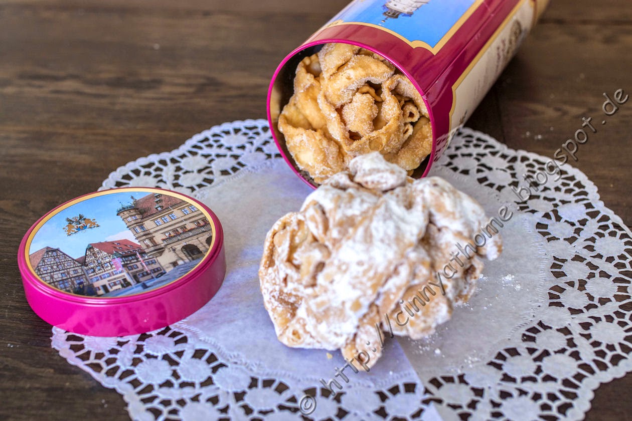 Cinny@Home: Original Rothenburger Schneeballen - Suess und lecker!