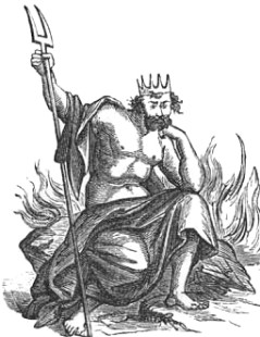El Demonio: representación en el Arte: Plutón (Roma)