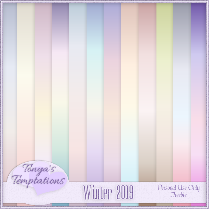 Tonya's Temptations: Winter gradients