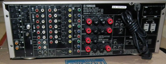 Lentera Akustika: Yamaha RX-V800 (AV Receiver)