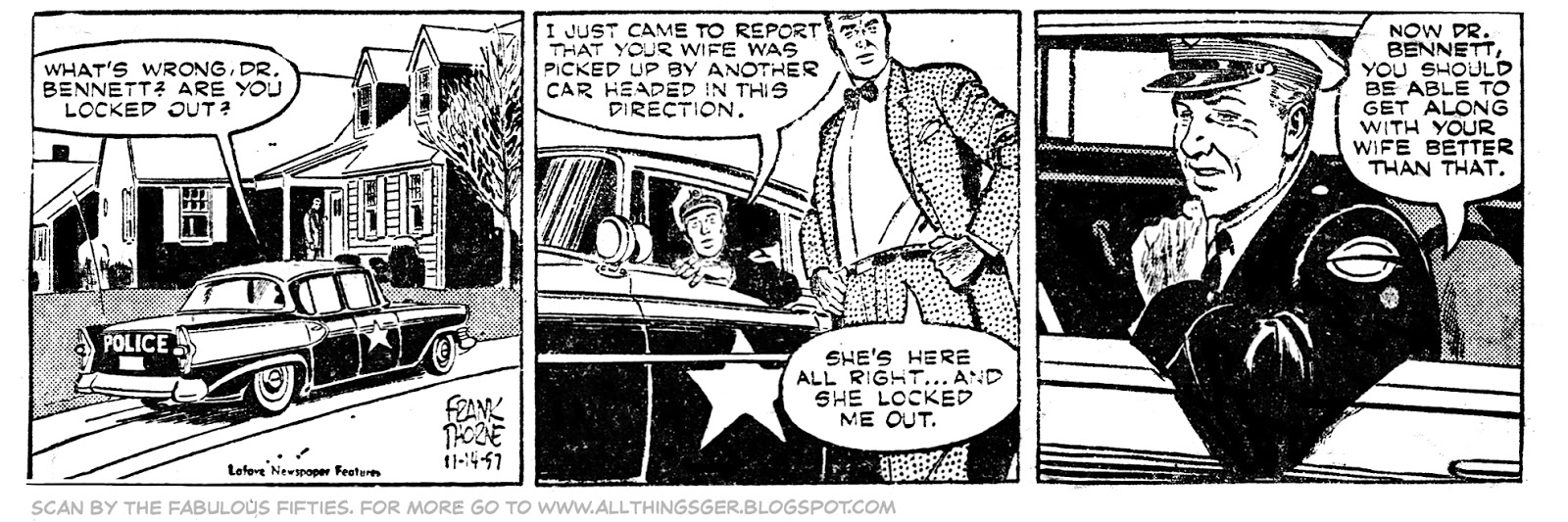 Mike Lynch Cartoons: Frank Thorne 1930 - 2021