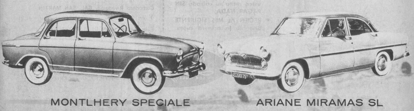 Archivo de autos: La línea Simca de 1962