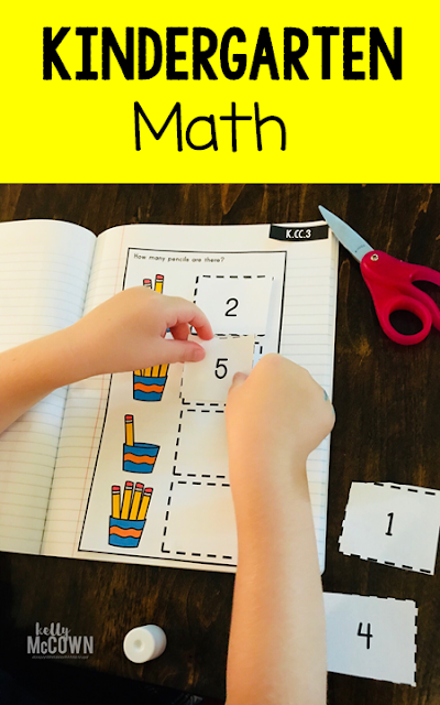 Kelly McCown: Interactive Math Notebook Kindergarten August