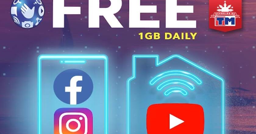Globe and TM Free Facebook and Instagram – 1GB Data per Day