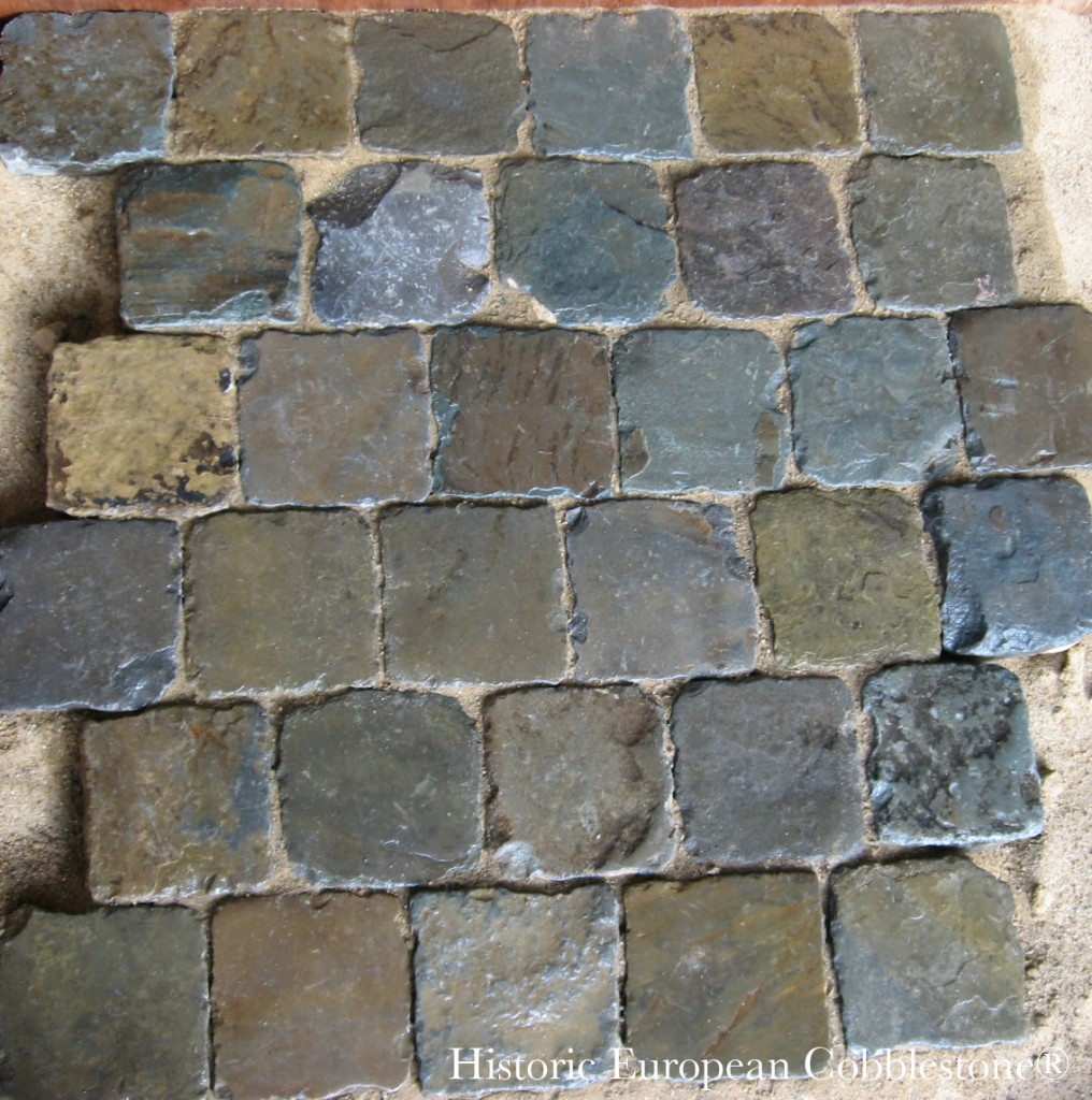 CG Projects: Hand painted cobblestone and door project WIP