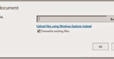 SharePoint 2013 Hide Link Upload Using Explorer In Document Library