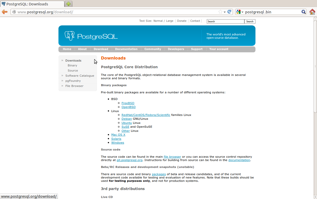 Magus Code Instalando O Postgresql No Linux