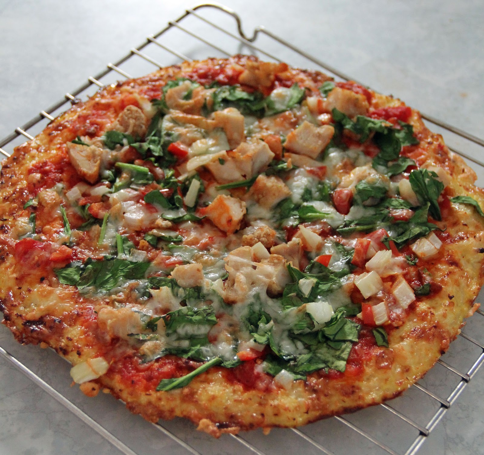 Jo and Sue: Cauliflower Crust Pizza
