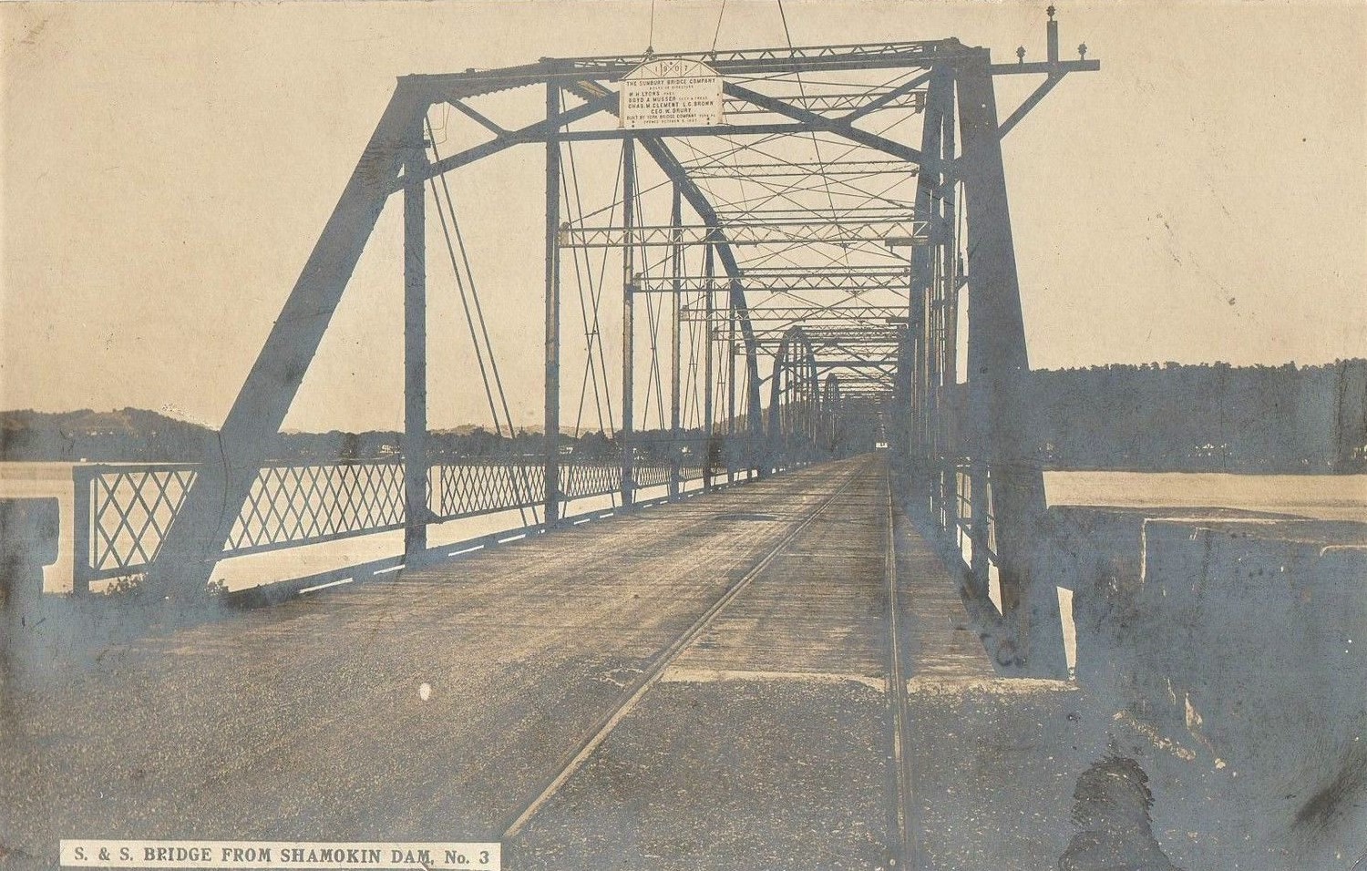 Valley Girl Views: The Trolley Bridge Between Sunbury & Shamokin Dam