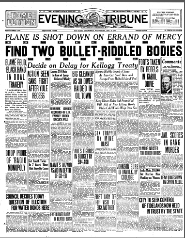 Genea-Musings: Lots of News in 1928...