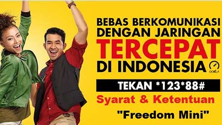 Cara Daftar Paket Internet Freedom Mini Indosat Ooredoo | IM3 Mentari