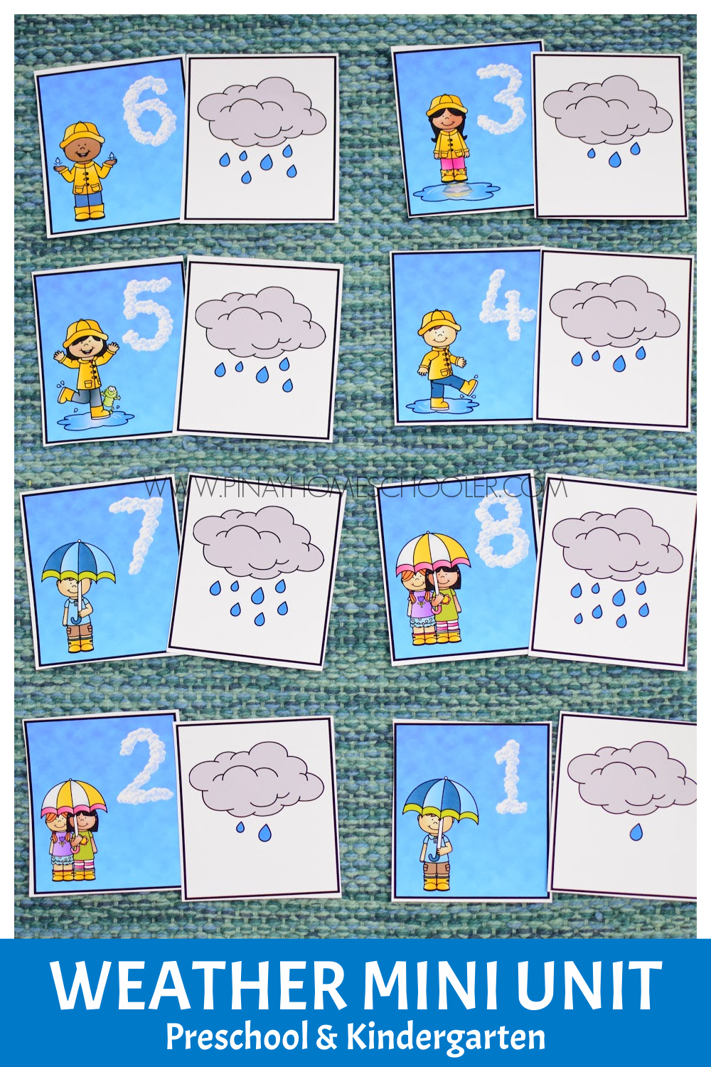 Weather Preschool and Kindergarten Mini Unit | The Pinay Homeschooler