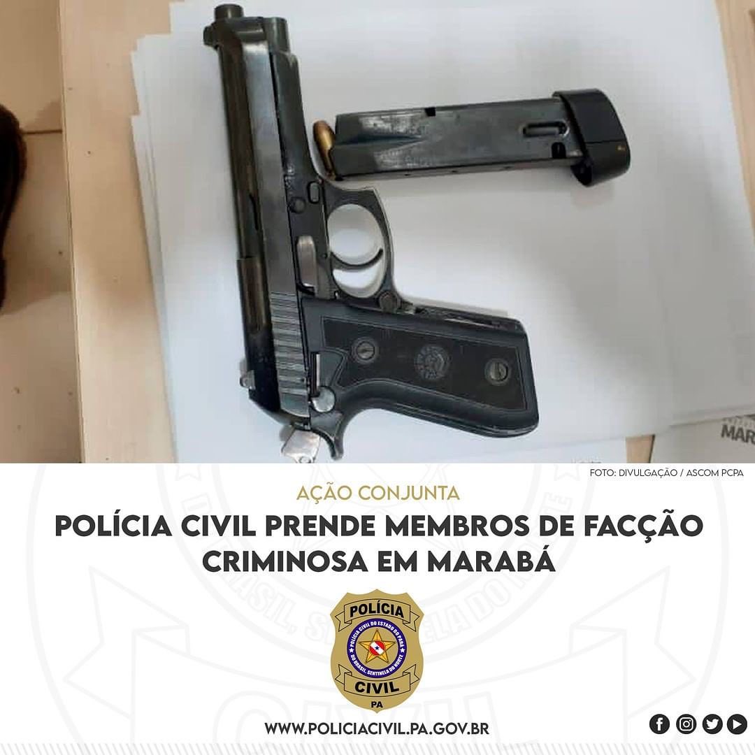Polícia Civil Prende Membros De Facção Criminosa Em Marabá