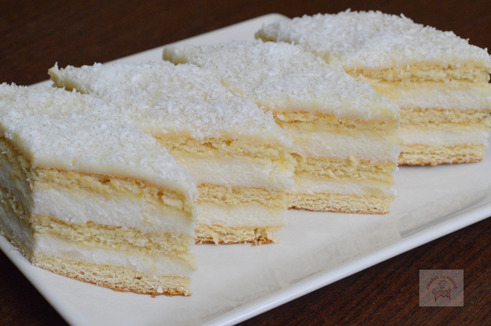 Prajitura Alba ca zapada - CAIETUL CU RETETE