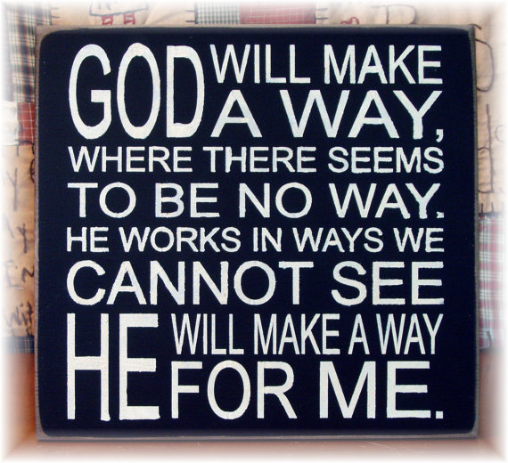God Inspires: God, the Way Maker