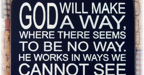 God Inspires: God, the Way Maker